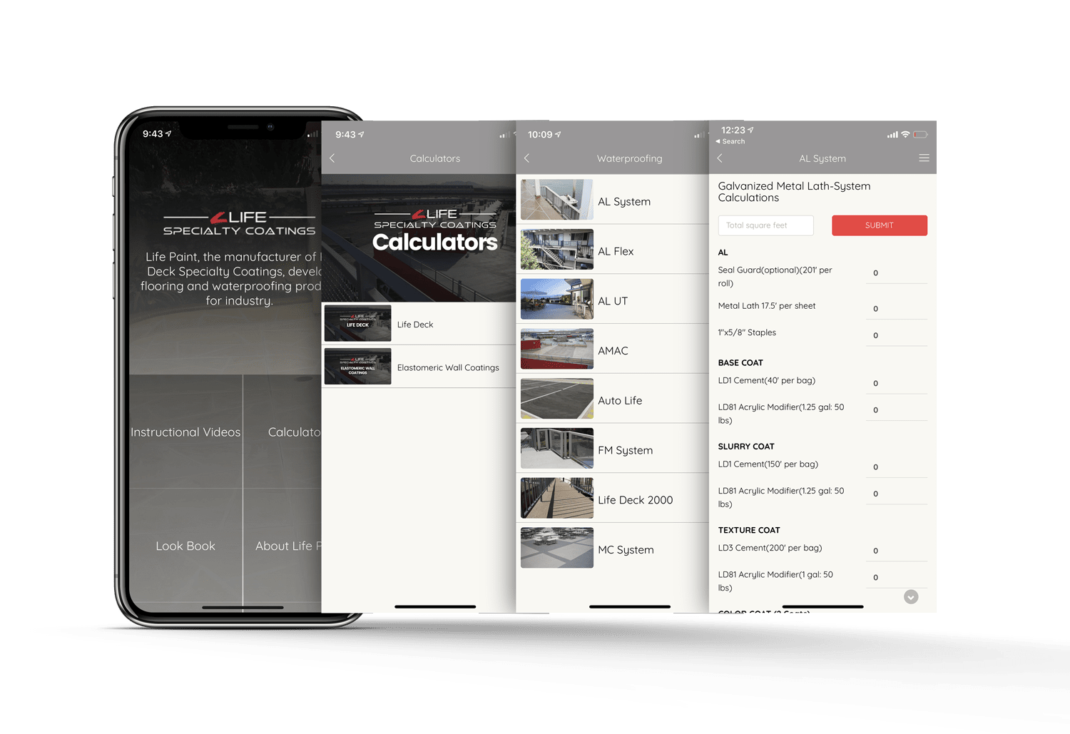 Download Life Coatings App - Material Calculator & More
